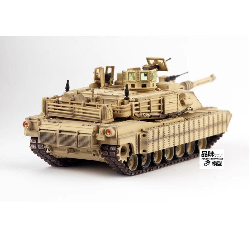 Panzerkampf 1/72 US M1A2 TUSK1 M1 Main Battle Tank Sand Color Skull ...