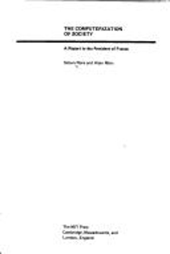 La Informatisation De La Société Relié Alain, Nora, Simon Minc | eBay