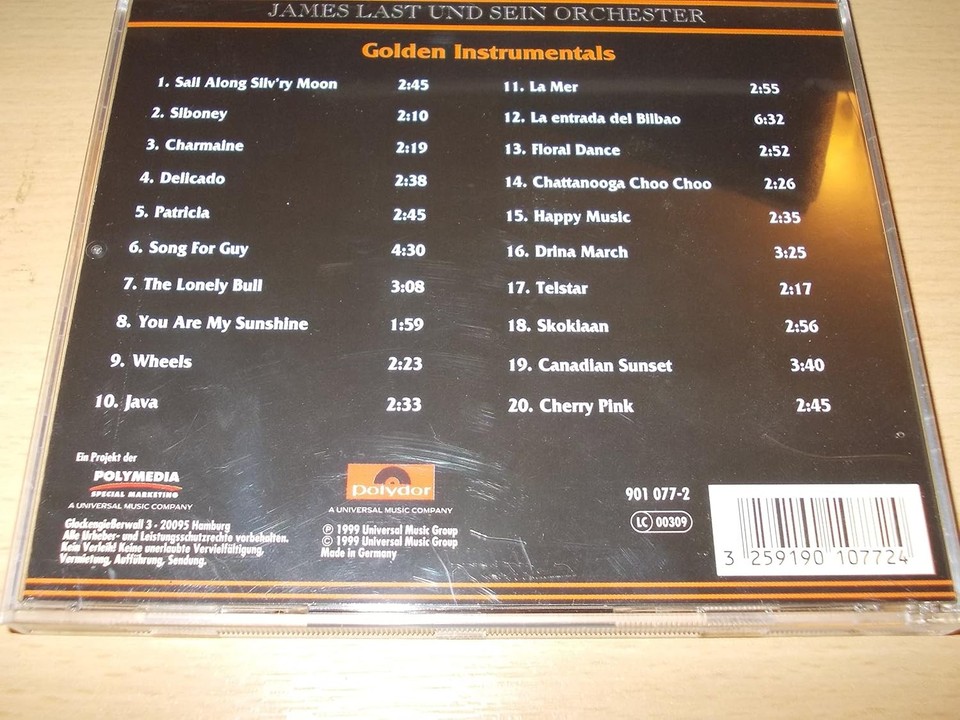 James Last Golden Instrumentals (CD) (UK IMPORT) | eBay