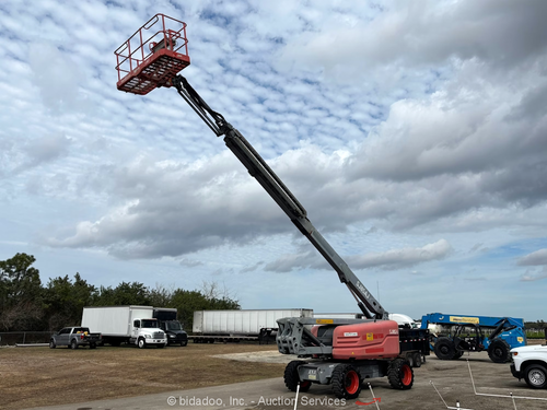 2019 Skyjack SJ85AJ 85' 4WD Diesel Articulating Boom Lift Man bidadoo ...