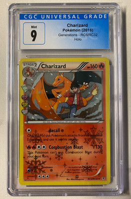 Pokemon TCG Generations - Charizard RC5/RC32 CGC Grade 9 | eBay
