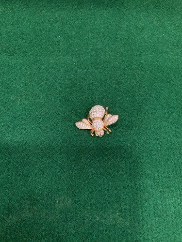 Vintage Joan Rivers Crystal And Gold Tone Bee Brooch / Pin | eBay