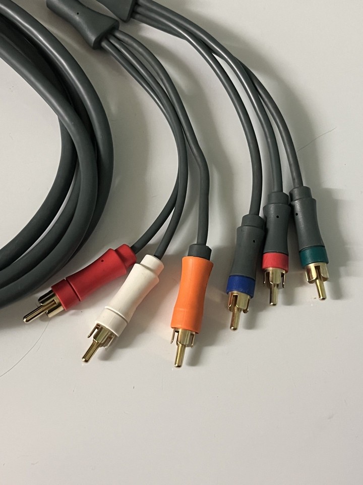 Original Xbox Component Cable Fully Shielded Hi Def Lead 1080i 720p 480p #3 | eBay UK