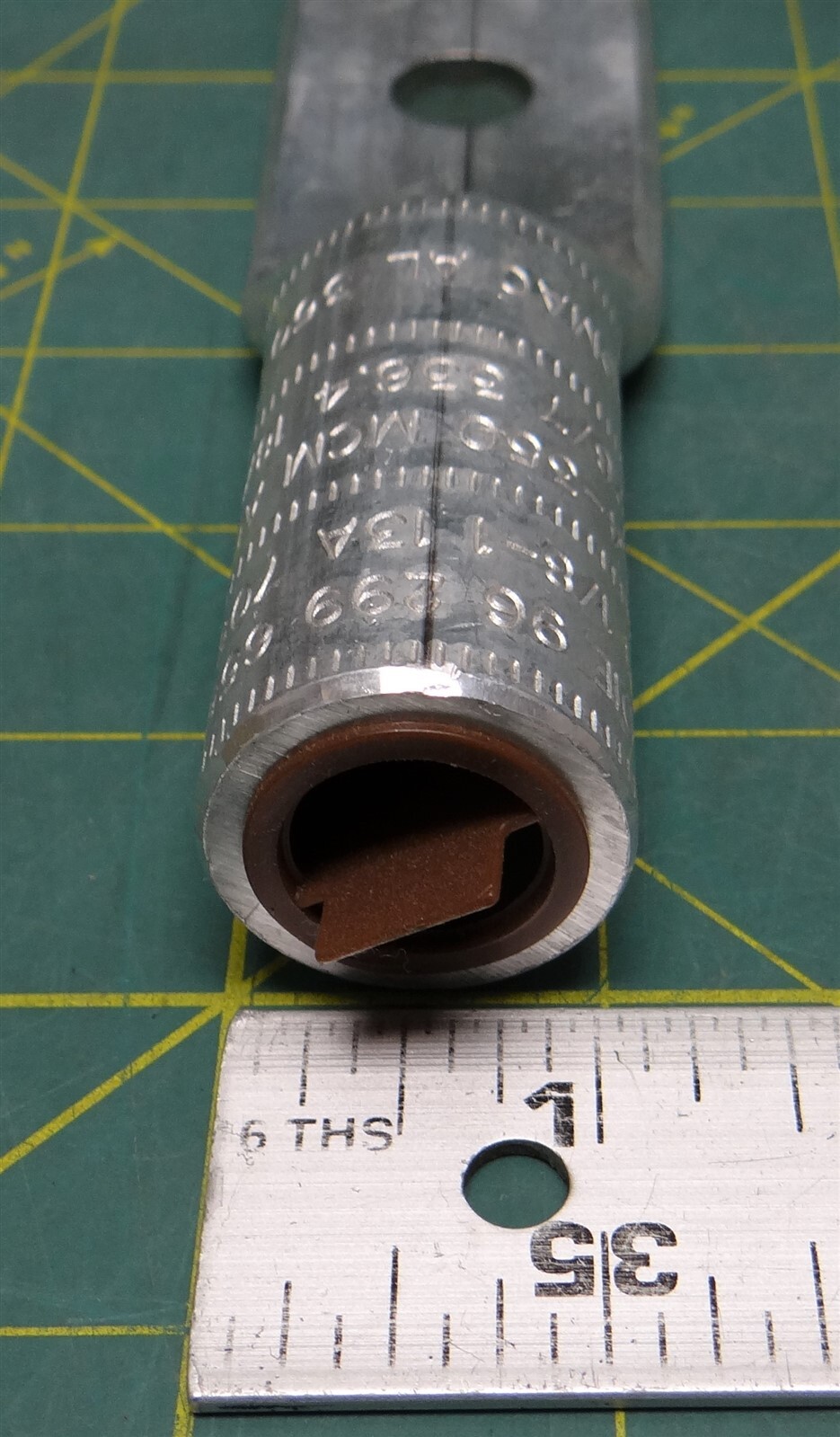 HOMAC AL-350-N Aluminum Two-Hole NEMA Stackable Straight Lug ...