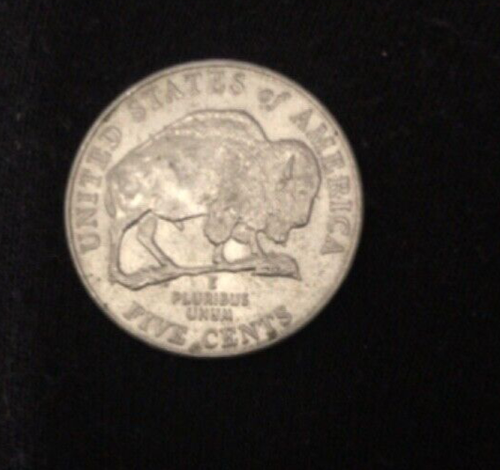 2005 D Mint Nickel-Rare Buffalo Five Cent with stabbed bison on the ...