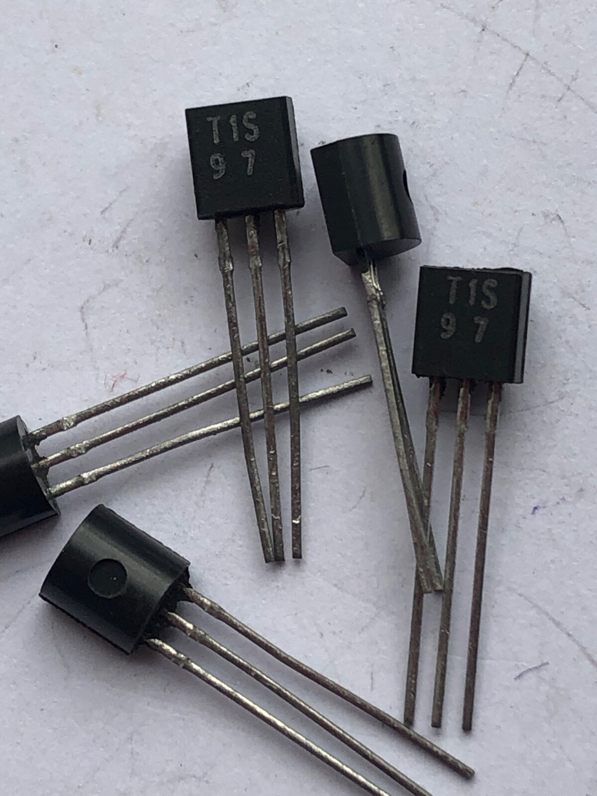 Low power silicon NPN transistor TIS97 TO-92 5pcs per sale H1590 | eBay