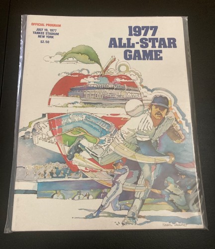 1977 MLB Baseball All-Star Game Program | eBay