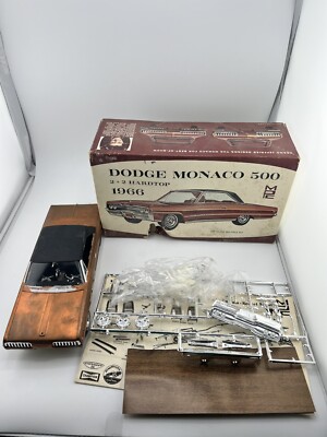Vintage MPC 1966 DODGE MONACO Model Kit Missing Parts/Partially ...
