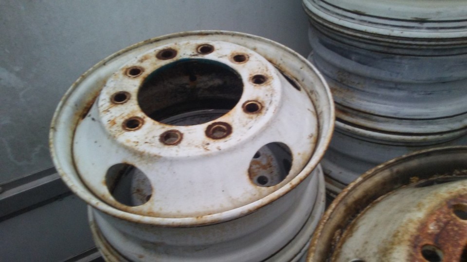 MCI Coach Bus Steel Wheels / Rims | 22.5 | Single Wheels or Complete ...