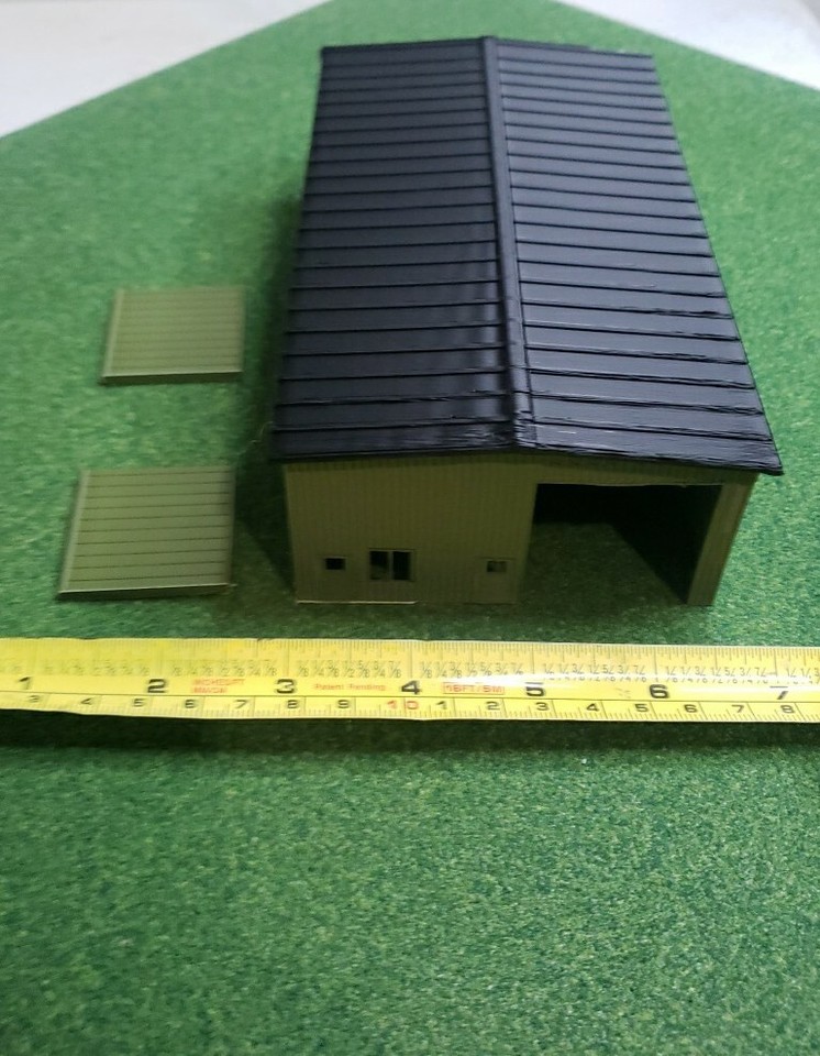 N Scale 1/160 3d Printed Warehouse/ Military Building Pull Thru Doors ...