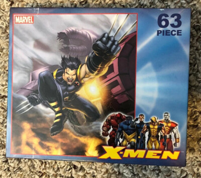 Marvel X-Men Wolverine 63 Piece Puzzle New 2006 Factory Sealed | eBay