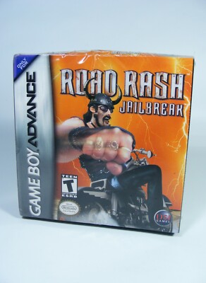 ROAD RASH JAILBREAK für Nintendo GBA NEU in Folie Spiel in OVP Game Boy ...