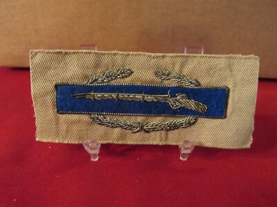 WWII US Army CIB Combat Infantry Badge Bullion Patch STUNNING #3 | eBay