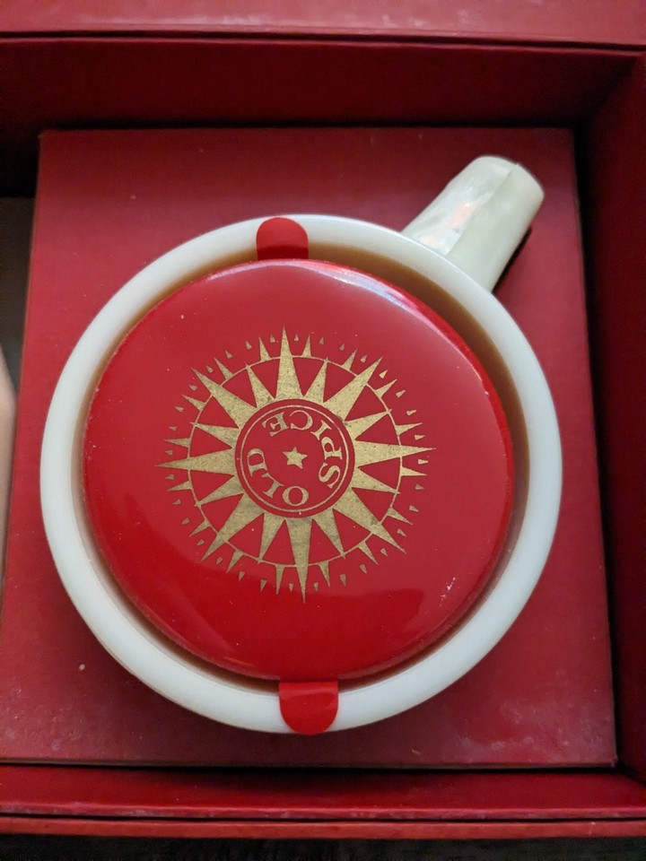 Vintage Old Spice Gift Set Box And Bottles + Mug and Soap - Frigate ...