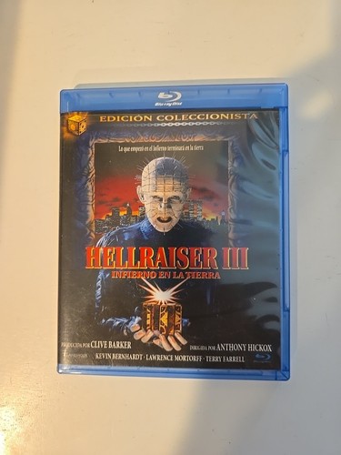 Blu-Ray Hellraiser 3: Hell On Earth Regions ABC Horror Clive Barker | eBay