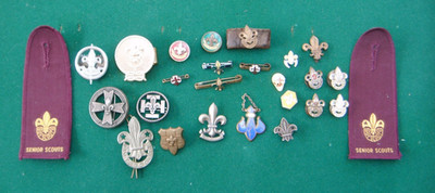 BOY SCOUTS UK OVERSEAS JOB LOT ENAMEL METAL BADGES | eBay UK
