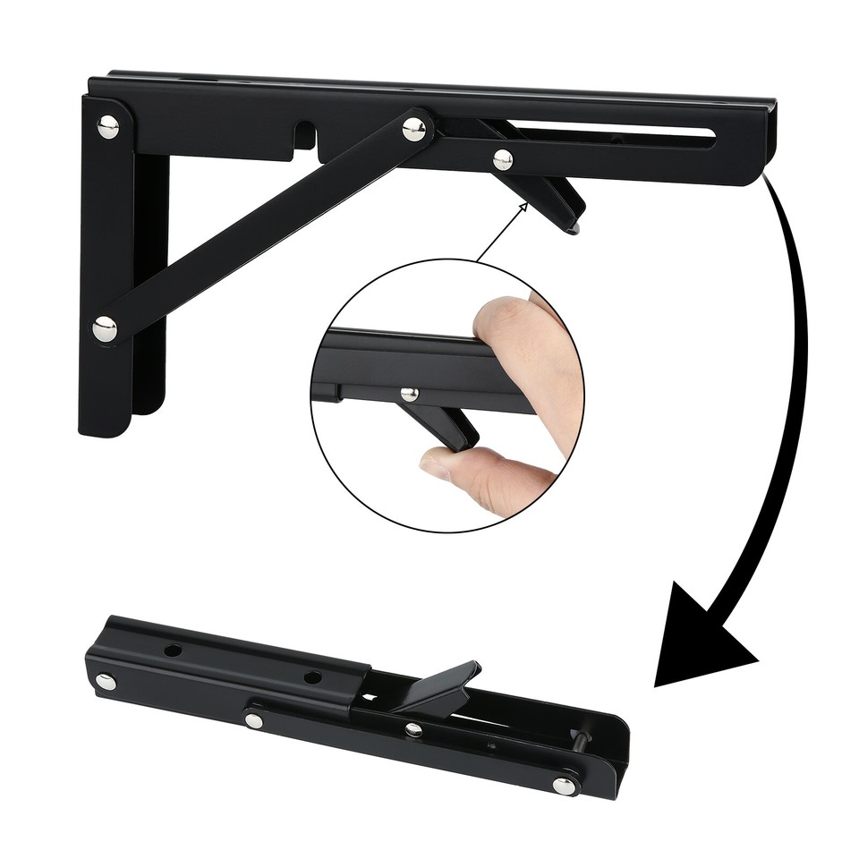 Pack of 2 Camper Folding Table Brackets Extension Shelf Hinges ...