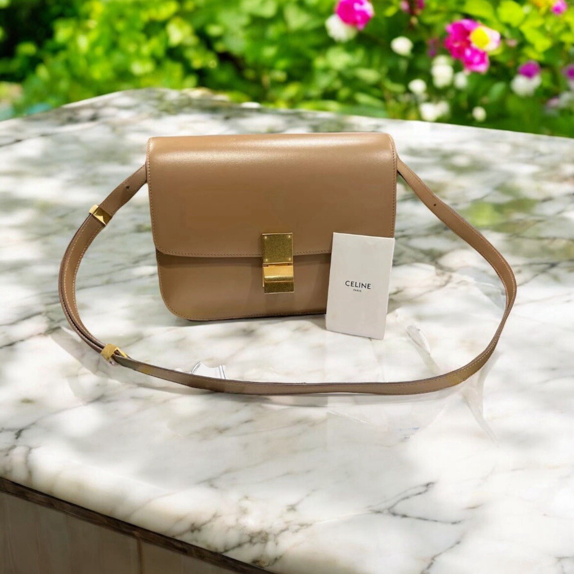 Celine Medium Classic Box Bag W/Certificate & Tags EST. Retail $3500 | eBay