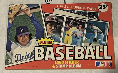 1982 Fleet Baseball Logo Sticker And Stamp Album | eBay
