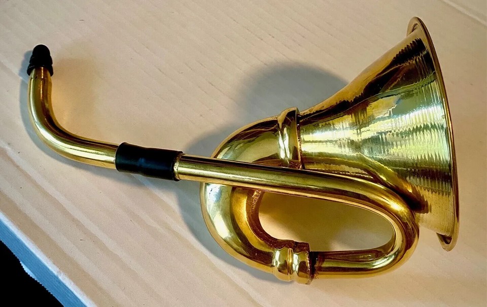 Antique Ear Trumpet Horn made up of brass. | eBay