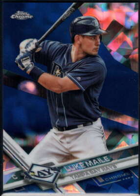 Luke Maile 2017 Topps Chrome Sapphire Edition #672 /250 Rays | eBay
