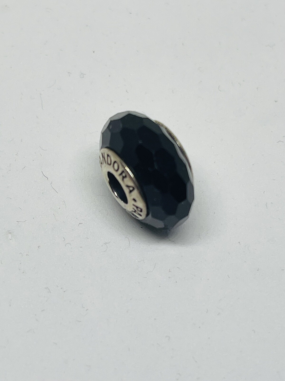 Authentic Pandora Black Fascinating Retired Rare Mura… - Gem