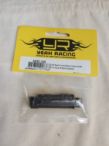 Yeah Racing AXSC-030 HD Steel Front & Rear Center Shaft : Axial SCX24 ...