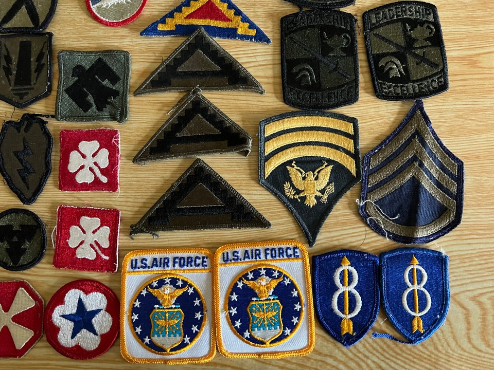 Lot Of 40 U.S. Army & Air Force Patches | eBay