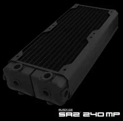 Hardware Labs Black Ice SR2 Multiport Black Carbon Radiator - 240mm ...