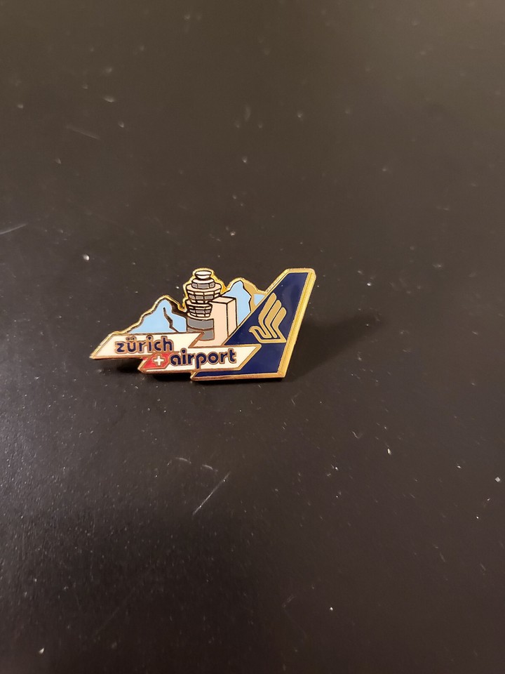 Singapore Airlines Pins -- Zurich Airport Theme & Tail Pin | eBay