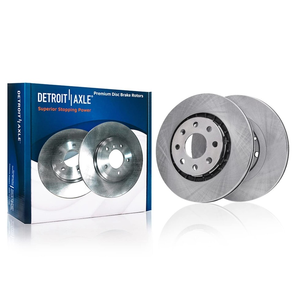 Front Disc Brake Rotors + Ceramic Brake Pads for Chevy Aveo Spark ...