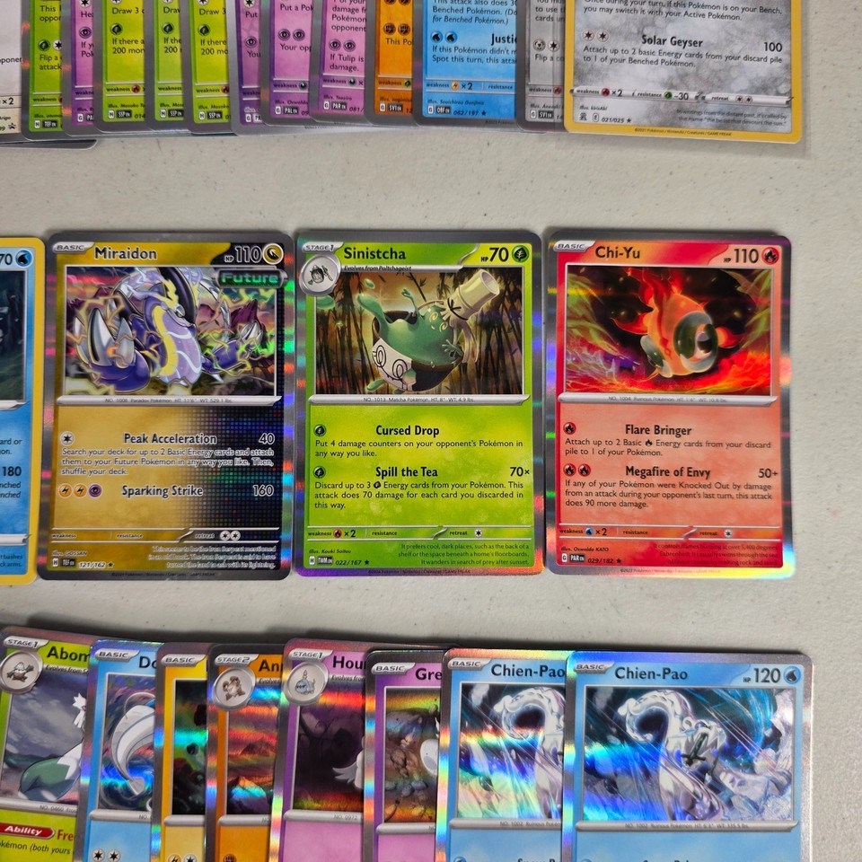 Pokemon Card Lot of 88 Holo Rare Pokemon Cards Lightly Played Condition ...