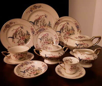 Antique Rosenthal Ivory Bavaria "Phoenix" Dinnerware Many pieces SOLD ...