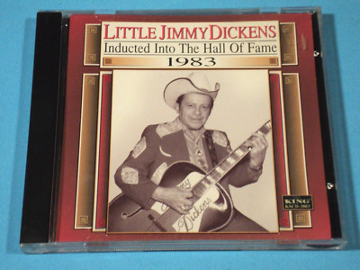 Little Jimmy Dickens ~ Inducted Into The Hall Of Fame 1983 (CD, 1998 ...