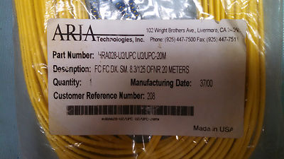 Aria Fiber Optic Cable | eBay