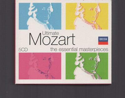 Ultimate Mozart / The Essential Masterpieces / 5 CD Box Set / Classical ...