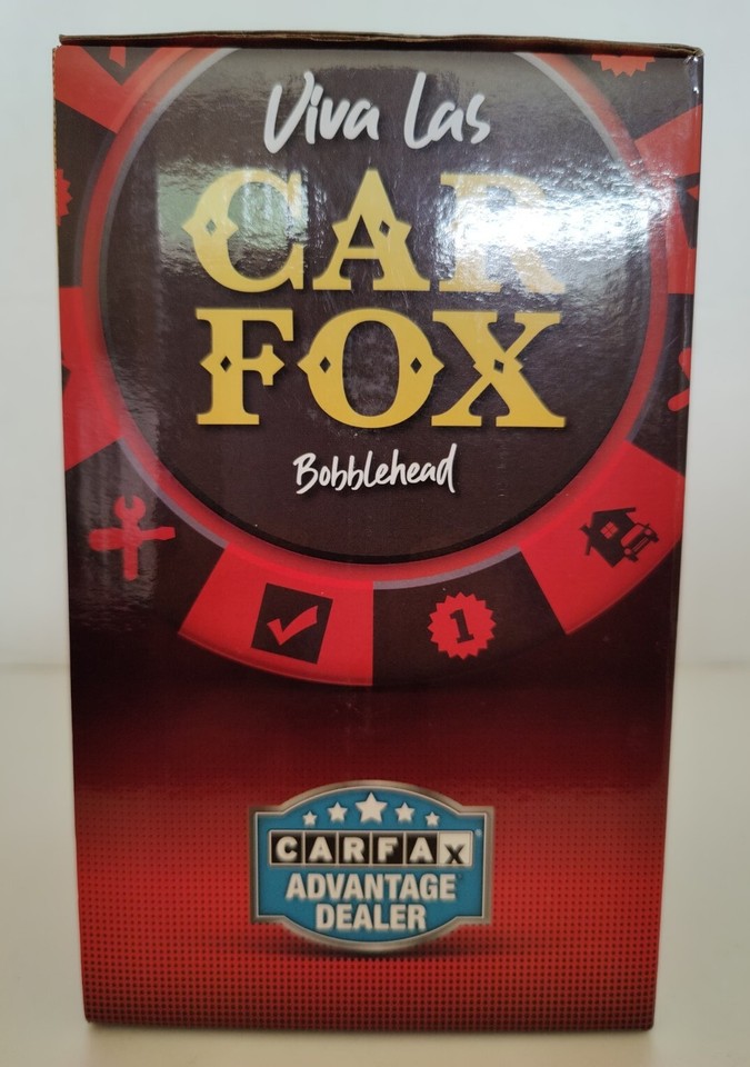 Car Fox 2020 Bobblehead, Viva Las Car Fox, NIB | eBay