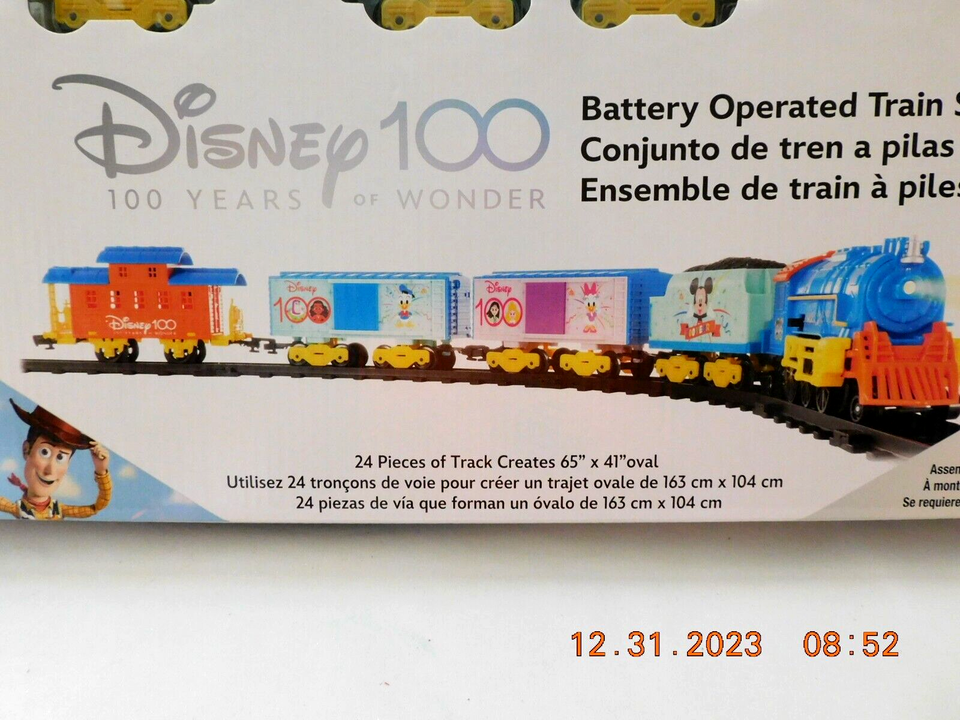 Lionel Trains Disney 100 Years of Wonder Battery Operated Ready-To-Play ...