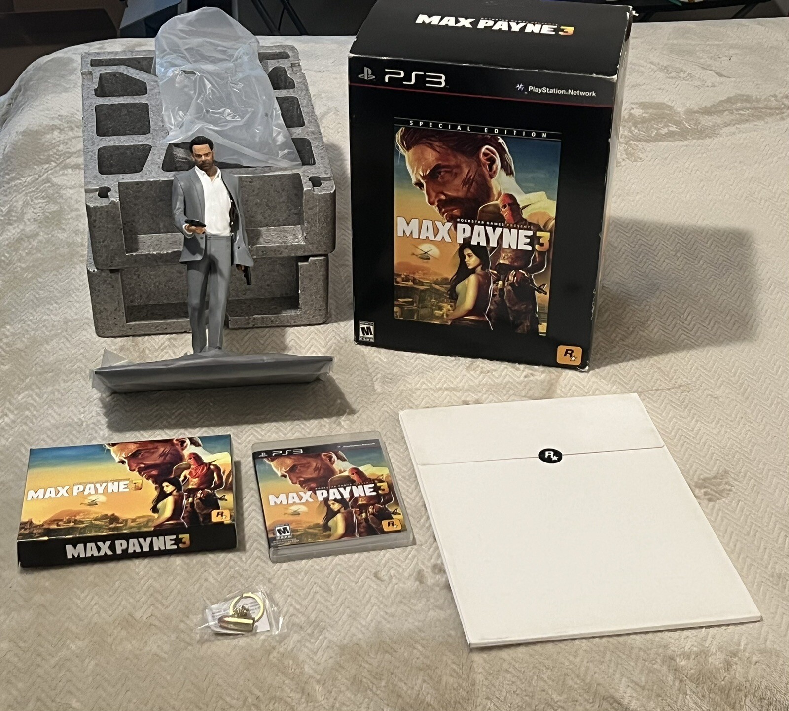 MAX PAYNE 3 SPECIAL COLLECTORS EDITION PLAYSTATION 3 PS3 710425471292 ...