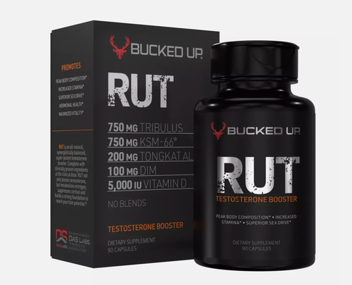 BUCKED UP RUT TESTOSTERONE BOOSTER 30 Servings Hormone Balance FREE ...