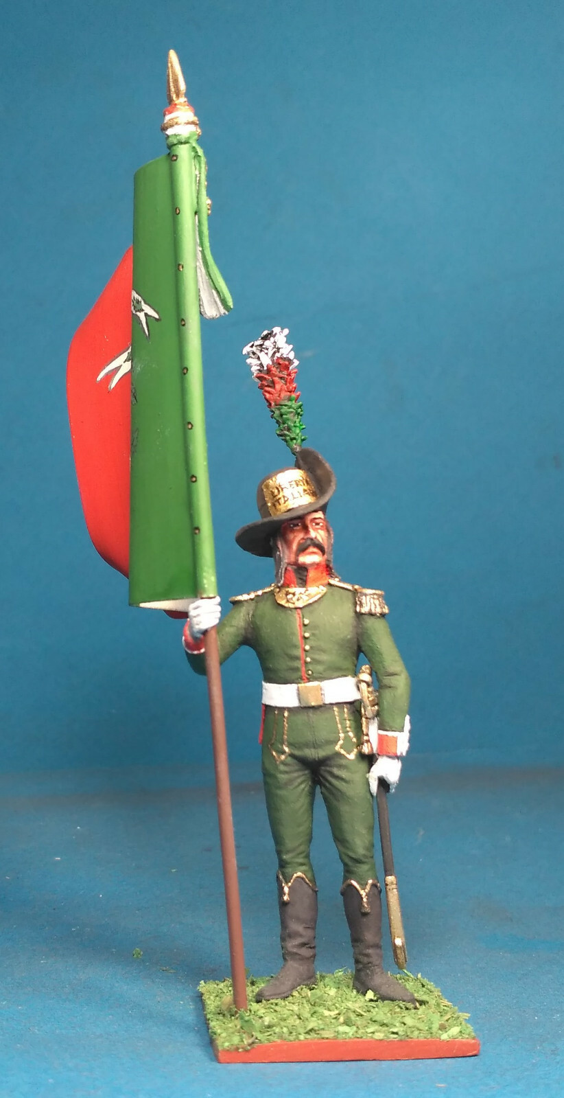 Unassembled Italian Lombard Legion, White Metal 60 mm Figure kit VID ...