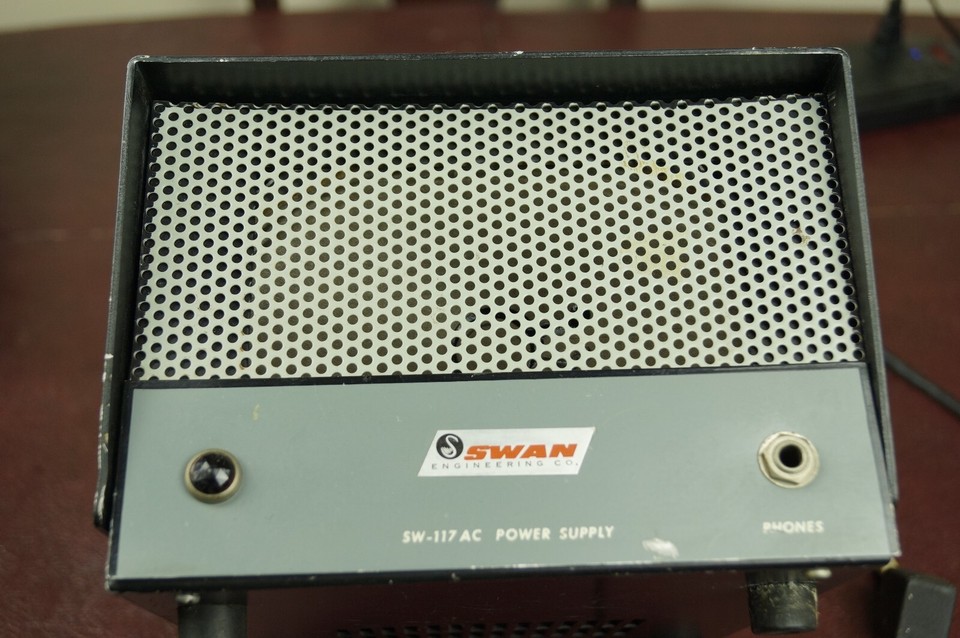 Swan 400 Ham Radio with VFO and Power Supply for parts and repair P/U ...