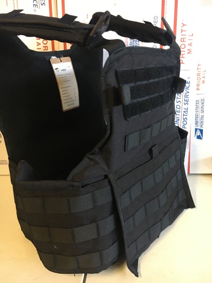 Tactical bulletproof vest LVL lll+ 3+ AR600 body armor Rifle Plates | eBay