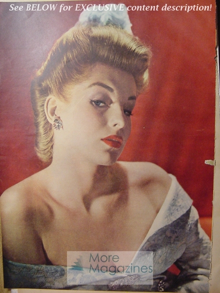RARE Esquire 1943 Photos JEAN TAIT BETTY STUART JUNE COX KAY HERNAN ...