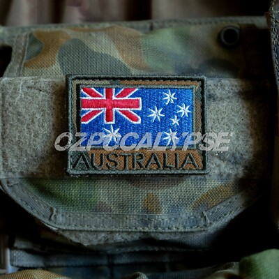 DPCU Australian Flag Patch - auscam army military adf tactical shoulder ...