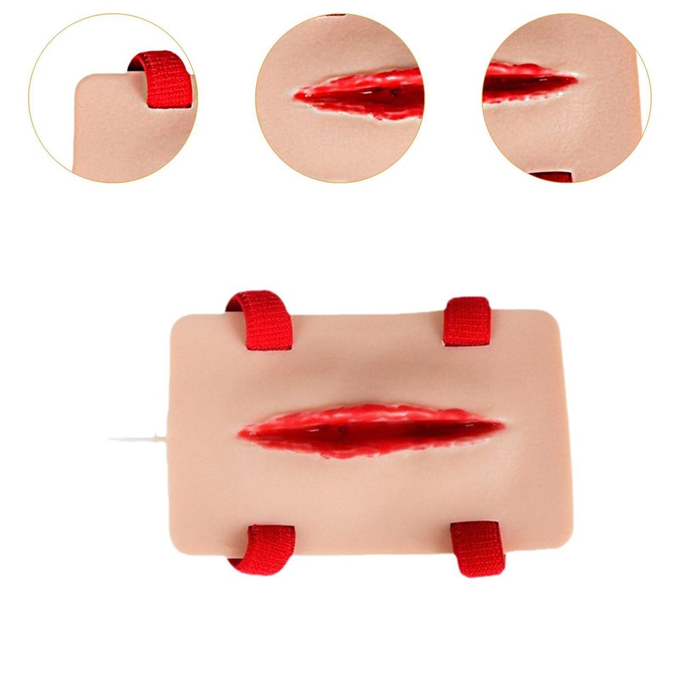Wound Packing Training First Aid Training Sturdy Simulated Wound Skin ...