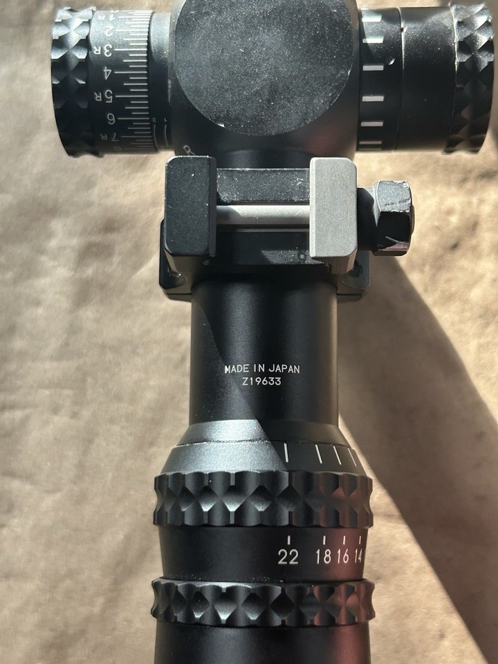 Nightforce NX8 4-32x50 F2 ZeroStop illum MOAR-CF2D Scope w/Flip Up ...