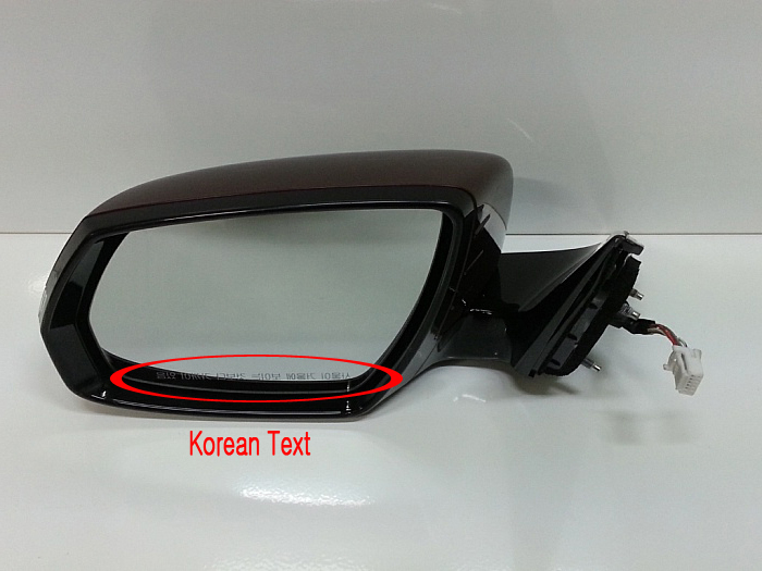 LH Auto Folding Side Mirror B/S Around view camera For 15 2016+ Hyundai ...
