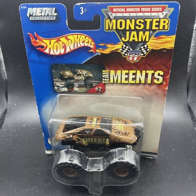 Hot Wheels Monster Jam Metal Collection Team Meents #2 1:64 Scale 2002 ...