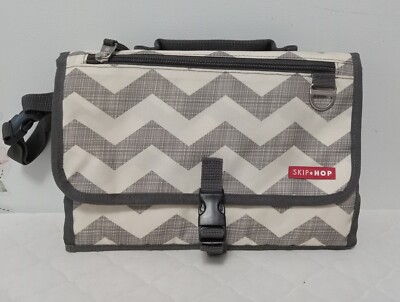 Skip Hop baby travel changing pad Chevron pattern | eBay